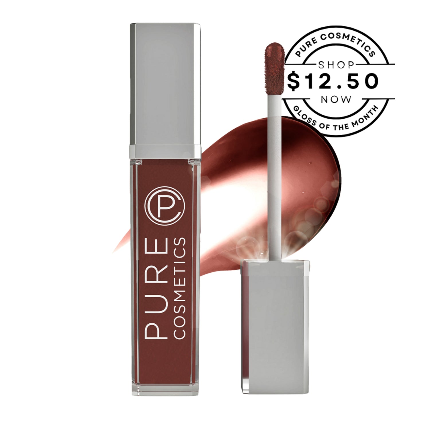 Natural Moisturizing Lip Gloss with Lanolin for Dry Lips – Pure Cosmetics